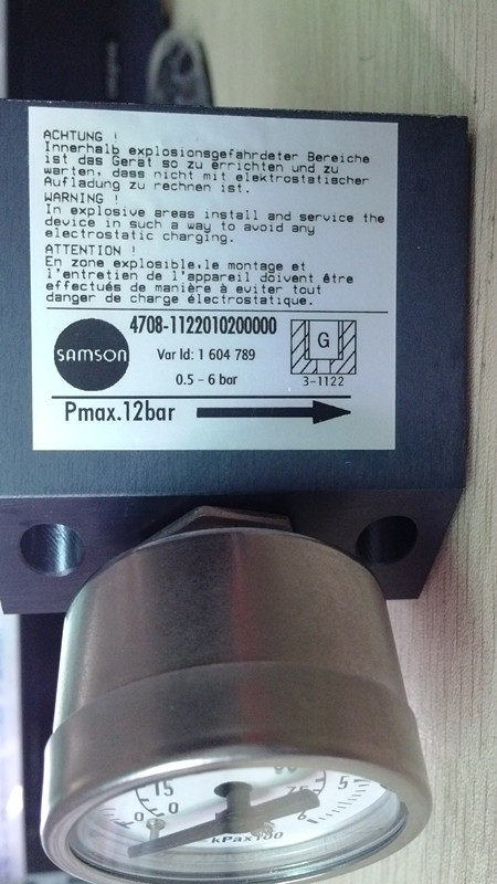 Germany SAMSON SAMSON pressure reducing valve 4708-1152010200000 Good price