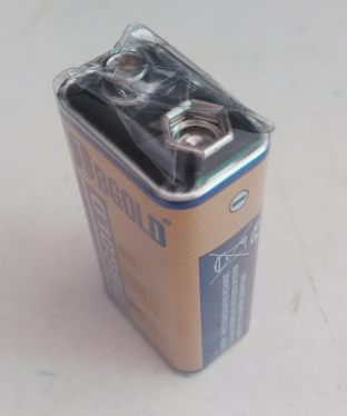 DBGOLD 9V battery 6F22 Remote control multimeter Handheld metal ...