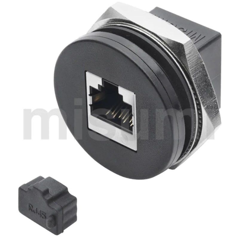 米思米E-NWAP-HS-C6面板安装型CAT5e/CAT6通用网络转接头六角螺母评价 - 淘宝网