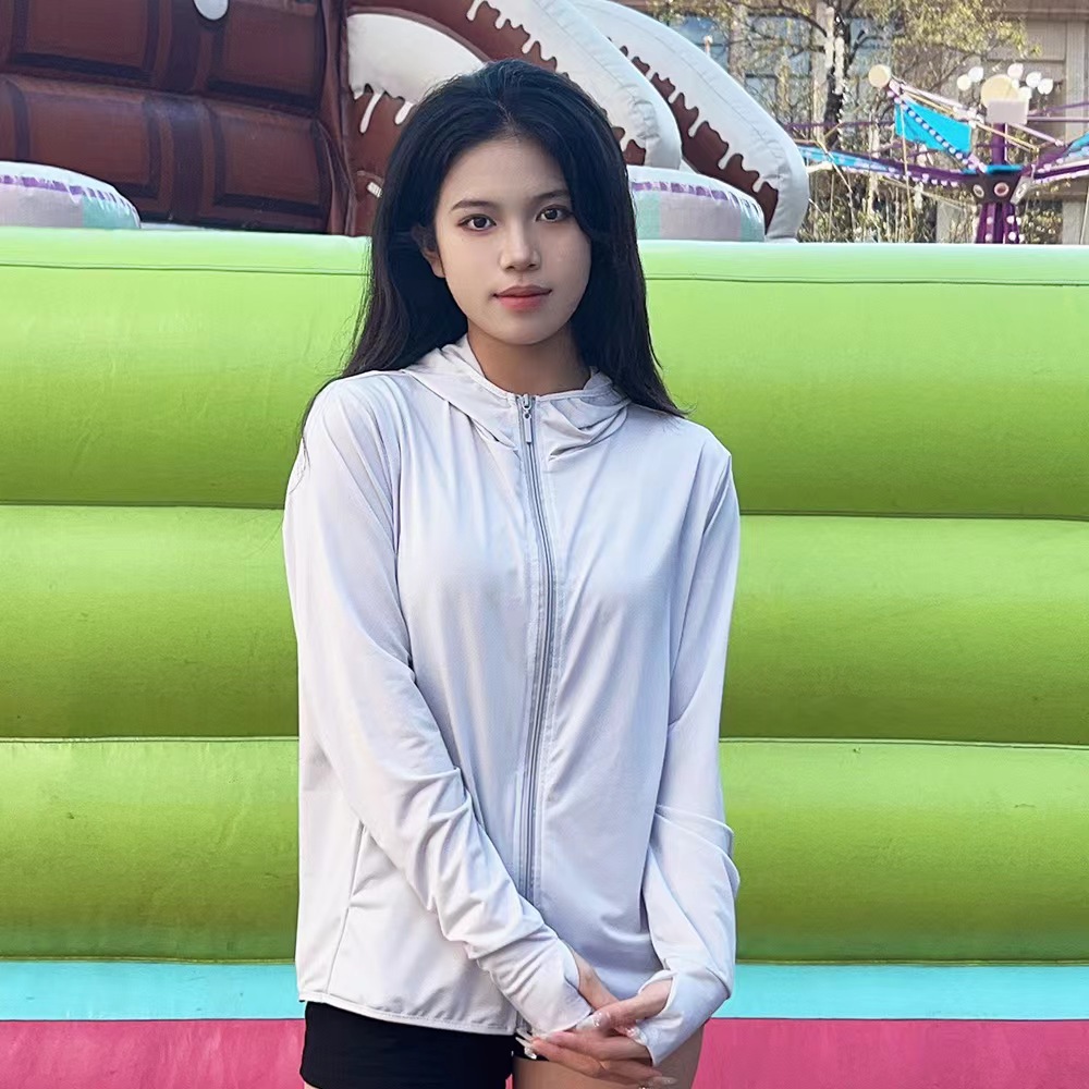 UPF50+2023夏季新款冰丝外套超薄款透气防晒服防紫外线男女防晒衣-Taobao