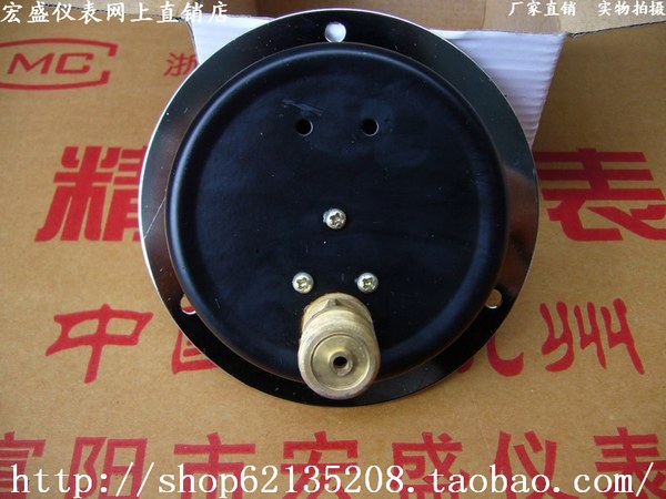 轴向带边压力表Y-60ZT 中压 G1/4-阿里巴巴