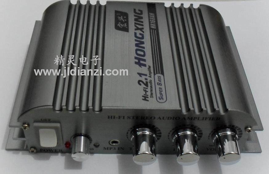 Hongxing HX168AH Premium 2.1 Channel 12V Power Car Car Mini Amplifier
