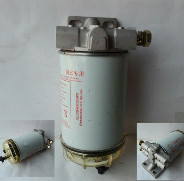 Plain filter CLQ123B-2000 diesel filter element base assembly oil-water ...