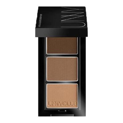 unny三色眉粉盘防水防汗不脱色