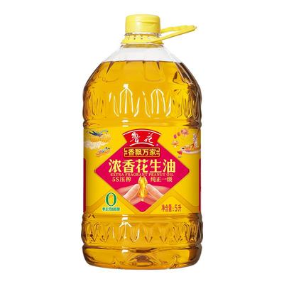 香飘万家压榨一级花生油5L*1