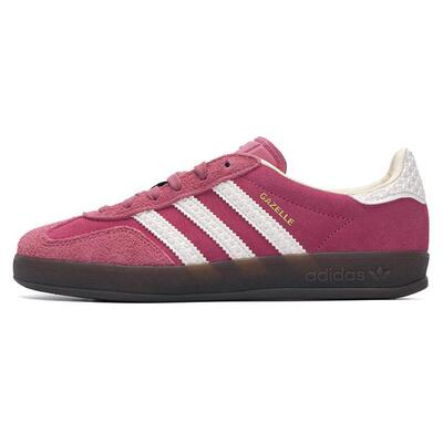Adidas阿迪达斯三叶草女鞋2026春季新款GAZELLE INDOOR板鞋IF1809