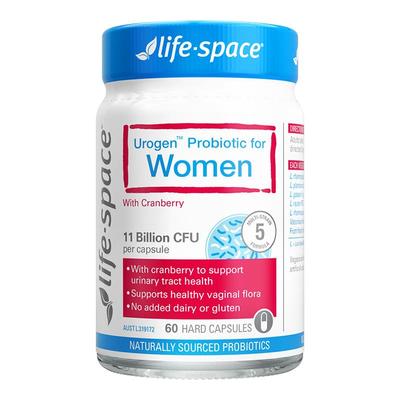 【自营】澳洲进口lifespace蔓越莓益生菌女性私处护理痒乳酸杆菌