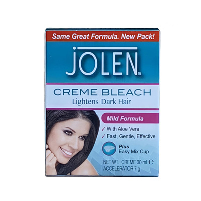 英国jolen漂眉膏温和淑眉漂胡剂.