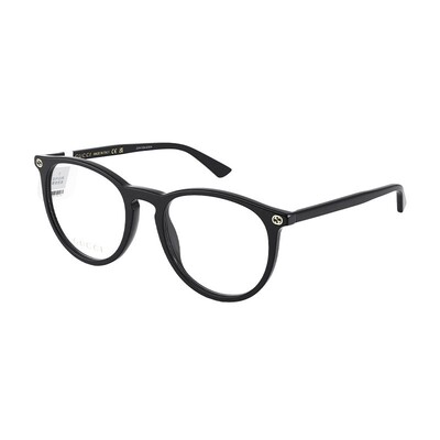 Gucci古驰眼镜框小蜜蜂板材圆框