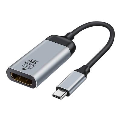 Typec转HDMI线母口vga转接头手机笔记本电脑连接显示器4K高清视频投屏适用iPad Pro平板MacBook DP1.4转换器
