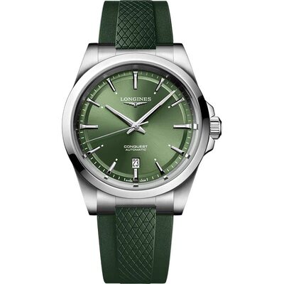 新款Longines浪琴男表 康卡斯悦动潜水自动机械手表L3.830.4.02.9