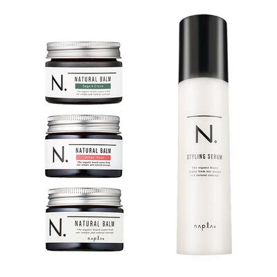 日本napla N. styling serum湿发感造型乳液护卷防毛躁保湿护发乳