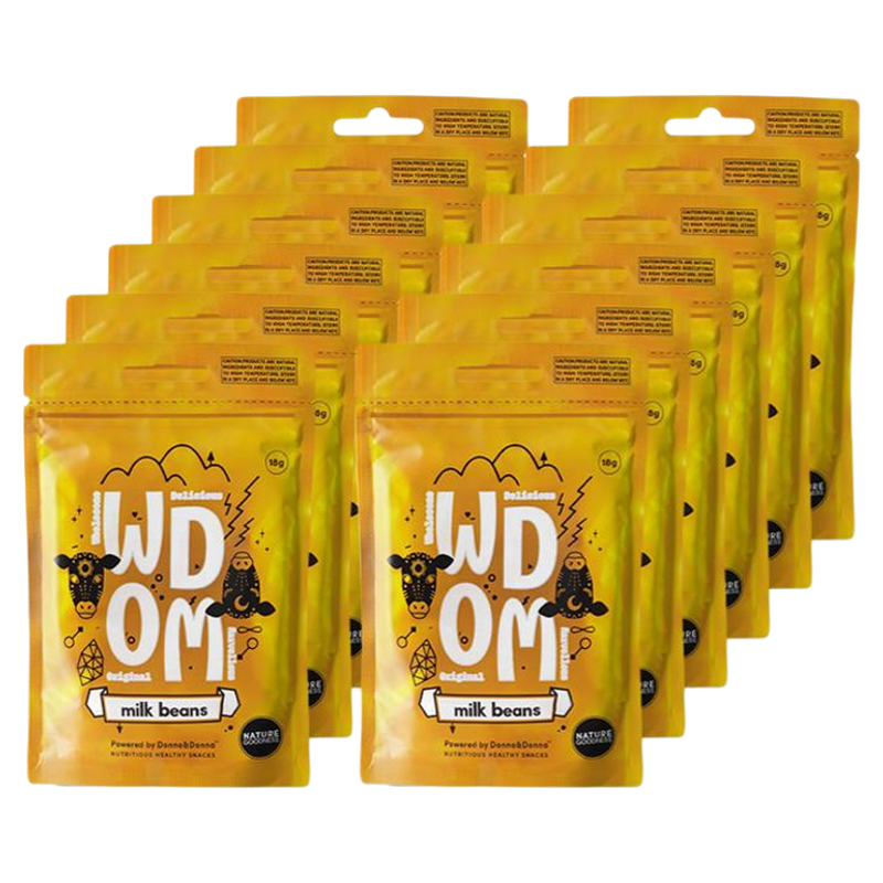 WDOM渥康新西兰进口原味巧克力牛奶片奶豆贝进口宝宝儿童零食10袋_虎窝淘