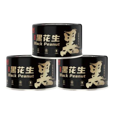 春旺花生富硒黑五香花生去壳黑皮香脆零食下酒菜茶点酥脆休闲零食