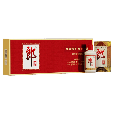 郎牌郎酒小酒礼盒53度100ml*6
