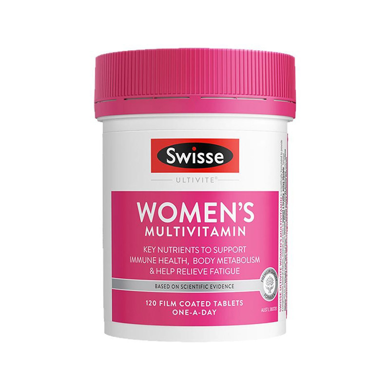 Swisse斯维诗女士成人复合维生素B族矿物质多维女维100粒/120粒