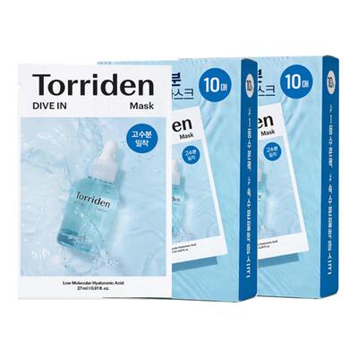 Torriden桃瑞丹5D玻尿酸面膜修护深补水高保湿官方旗舰店韩国正品