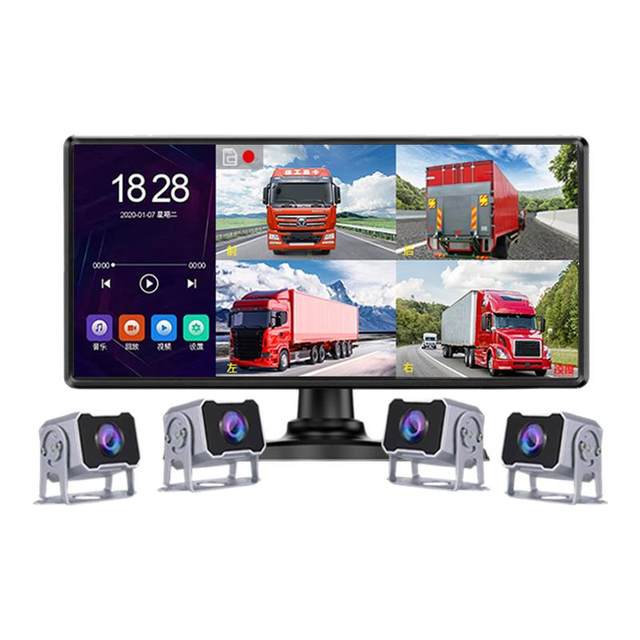 Lingdu truck driving recorder high-definition night vision front and ...