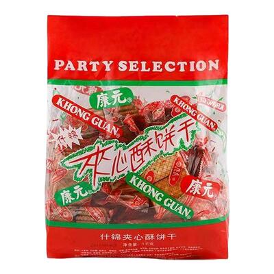 康元夹心饼干小包多种口味