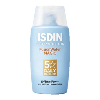ISDIN怡思丁小蓝瓶防晒水防紫外线水感防晒霜通勤户外夏高倍清爽