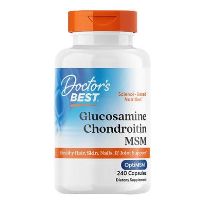 Doctor's Best多特倍斯三合一氨糖软骨素维骨力240粒 临期26.5