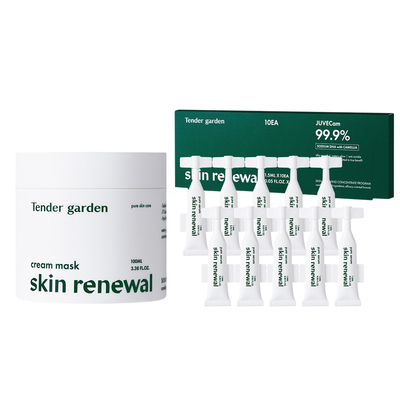 【水光肌组合】韩国PDRN水光嫩肤baby涂抹面膜+原液10支院线同款