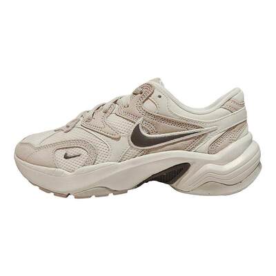 NIKE耐克女鞋26春新款AL8复古翻毛皮老爹鞋网眼跑步鞋IB3952-101