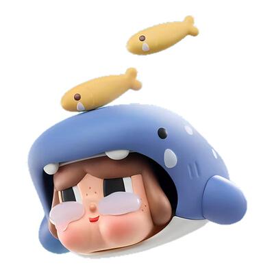 壹号POPMART泡泡玛特CRYBABY泪流成海系列手办盲盒摆件玩具礼物