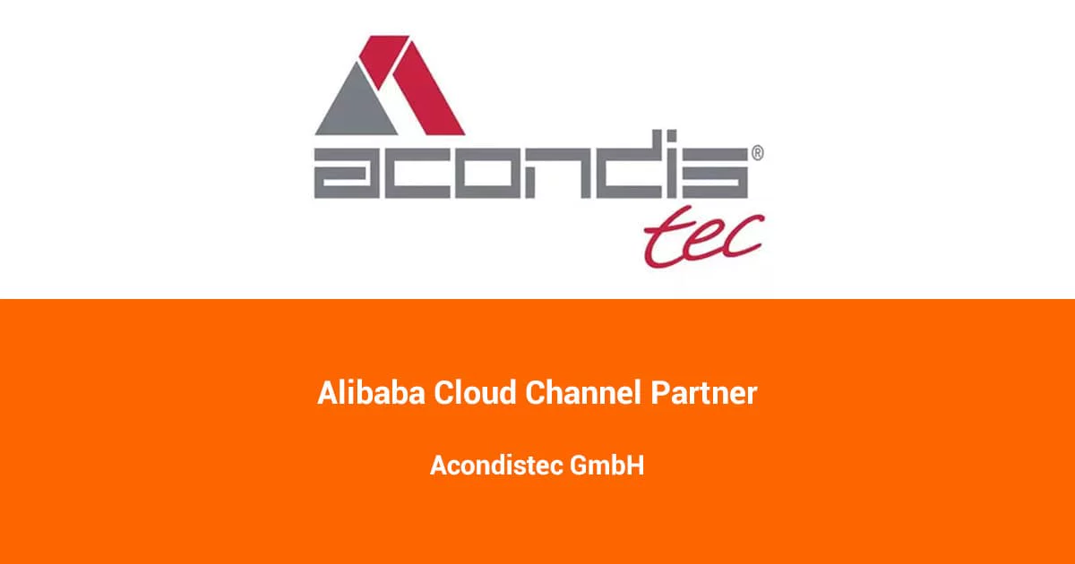 Acondistec GmbH - Alibaba Cloud Channel Partner