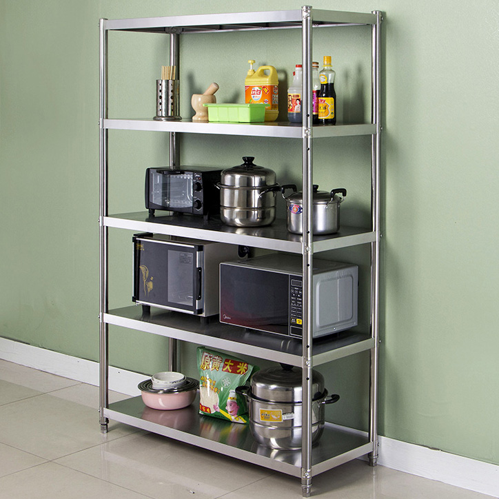 储物架不锈钢五层,储物间货架,厨房不锈钢置物架子(第2页)_文秘苑图库