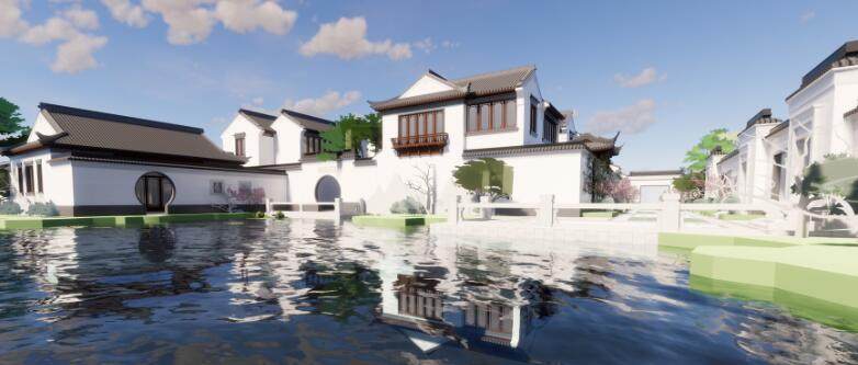 sketchup模型草图大师，打造梦幻别墅的神器⚡ - 种草笔记 - 淘江湖