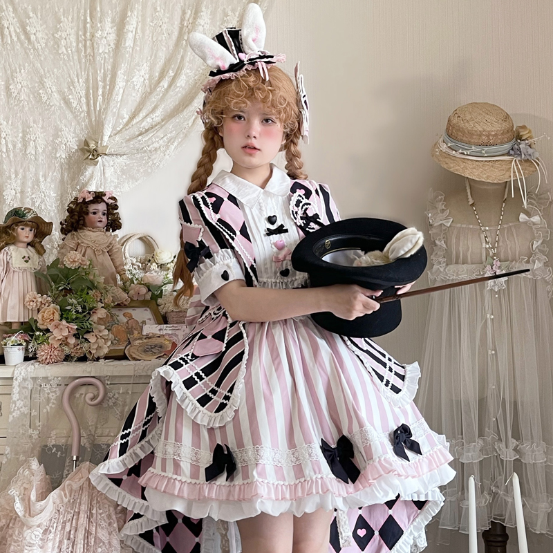 樱姬lolita裙怪诞剧场OP开箱！轻lo日常穿搭惊艳到邻居追着问 - 种草笔记 - 淘江湖