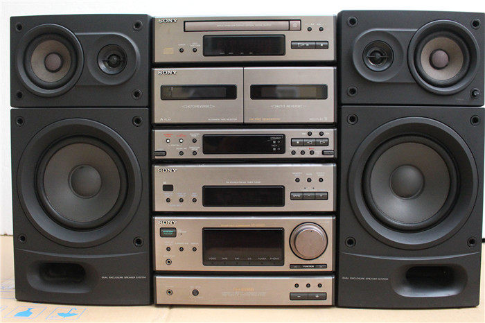 Sony bookshelf stereo system